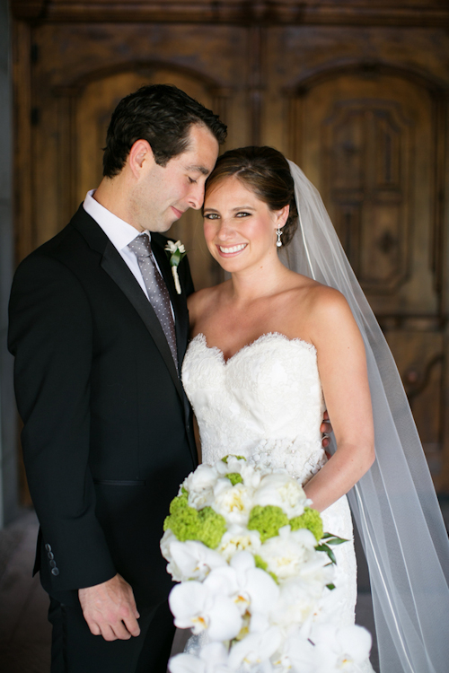 Coral and Grey Paradise Valley, Arizona Wedding | Junebug Weddings