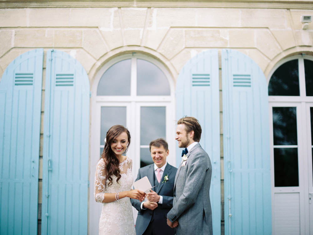 Intimate French Wedding at Château Le Clos Castaing | Junebug Weddings