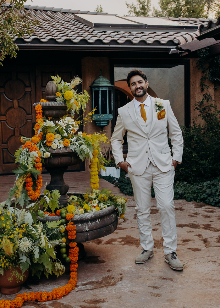 Opulent Citrus Inspired Villa Parker Wedding Inspiration Shoot ...