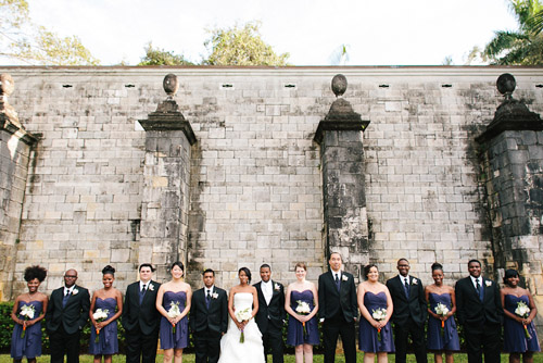 Outdoor Miami Wedding - Ancient Spanish Monastery | Junebug Weddings
