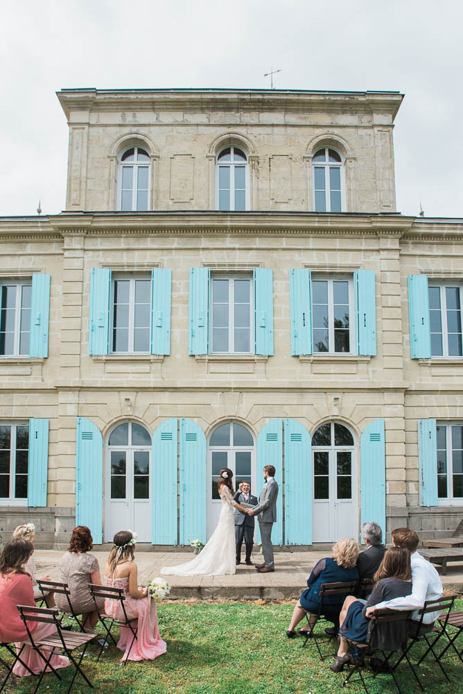 Intimate French Wedding at Château Le Clos Castaing | Junebug Weddings