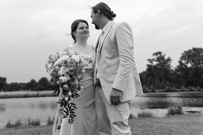 Uniquely Vintage Green Prairie Sod Farms Wedding | Junebug Weddings