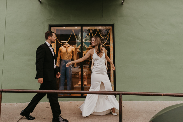Modern and Colorful South Congress Hotel Wedding | Junebug Weddings