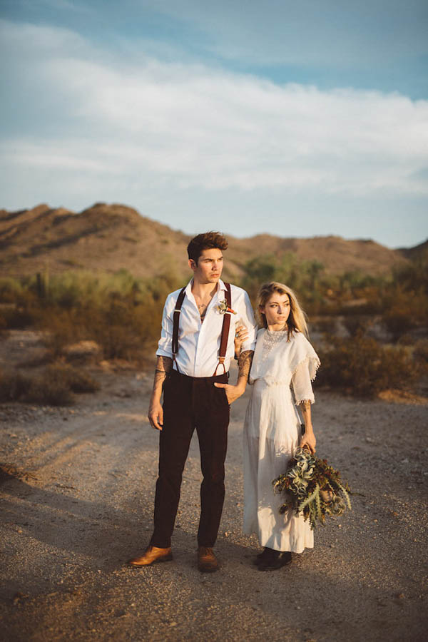 Southwestern Desert Wedding Inspiration in Phoenix, Arizona | Junebug ...