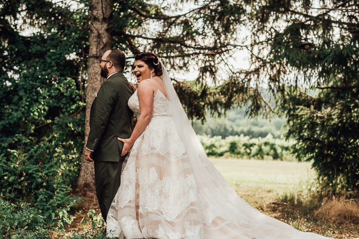 Fun, Bright, and Totally Unique Drive-In Wedding | Junebug Weddings