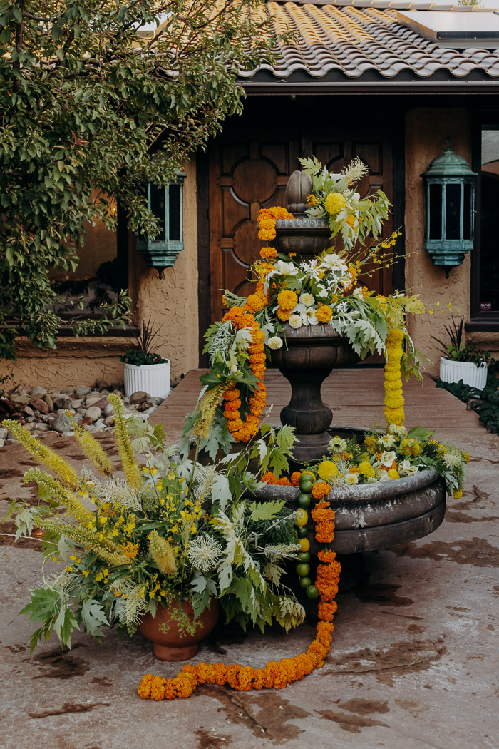 Opulent Citrus Inspired Villa Parker Wedding Inspiration Shoot ...