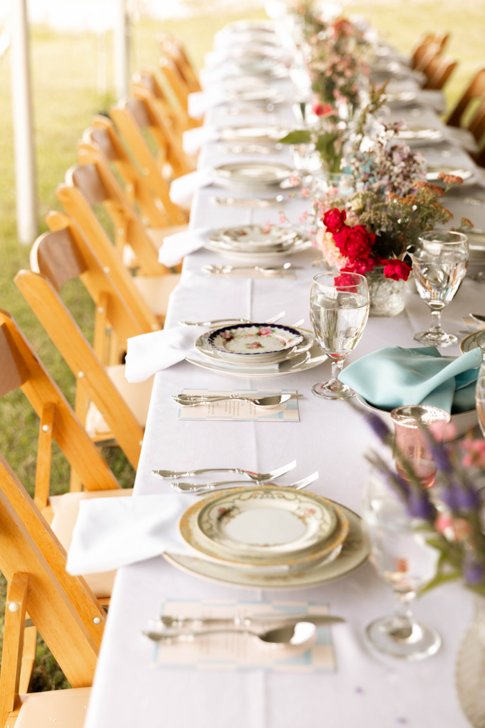 Uniquely Vintage Green Prairie Sod Farms Wedding | Junebug Weddings