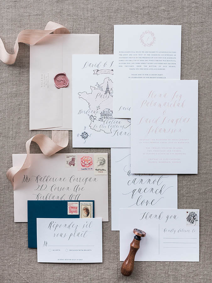 Intimate French Wedding at Château Le Clos Castaing | Junebug Weddings