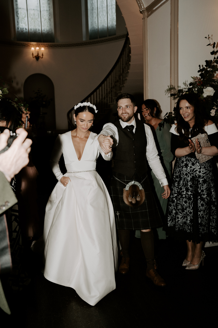 Elegant And Romantic Fasque Castle Wedding | Junebug Weddings