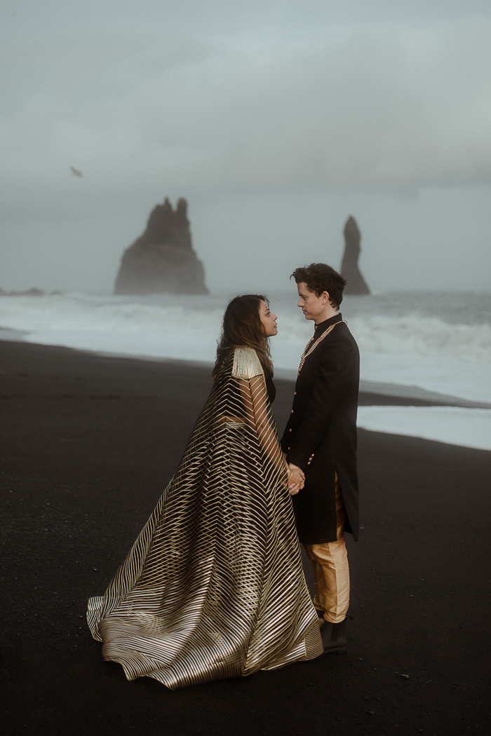 This Kvernufoss Elopement Featured Beautiful Nods to Australia and the ...