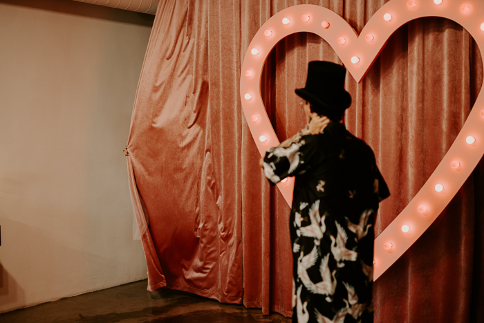 Edgy and Playful Punk Rock Museum Elopement | Junebug Weddings